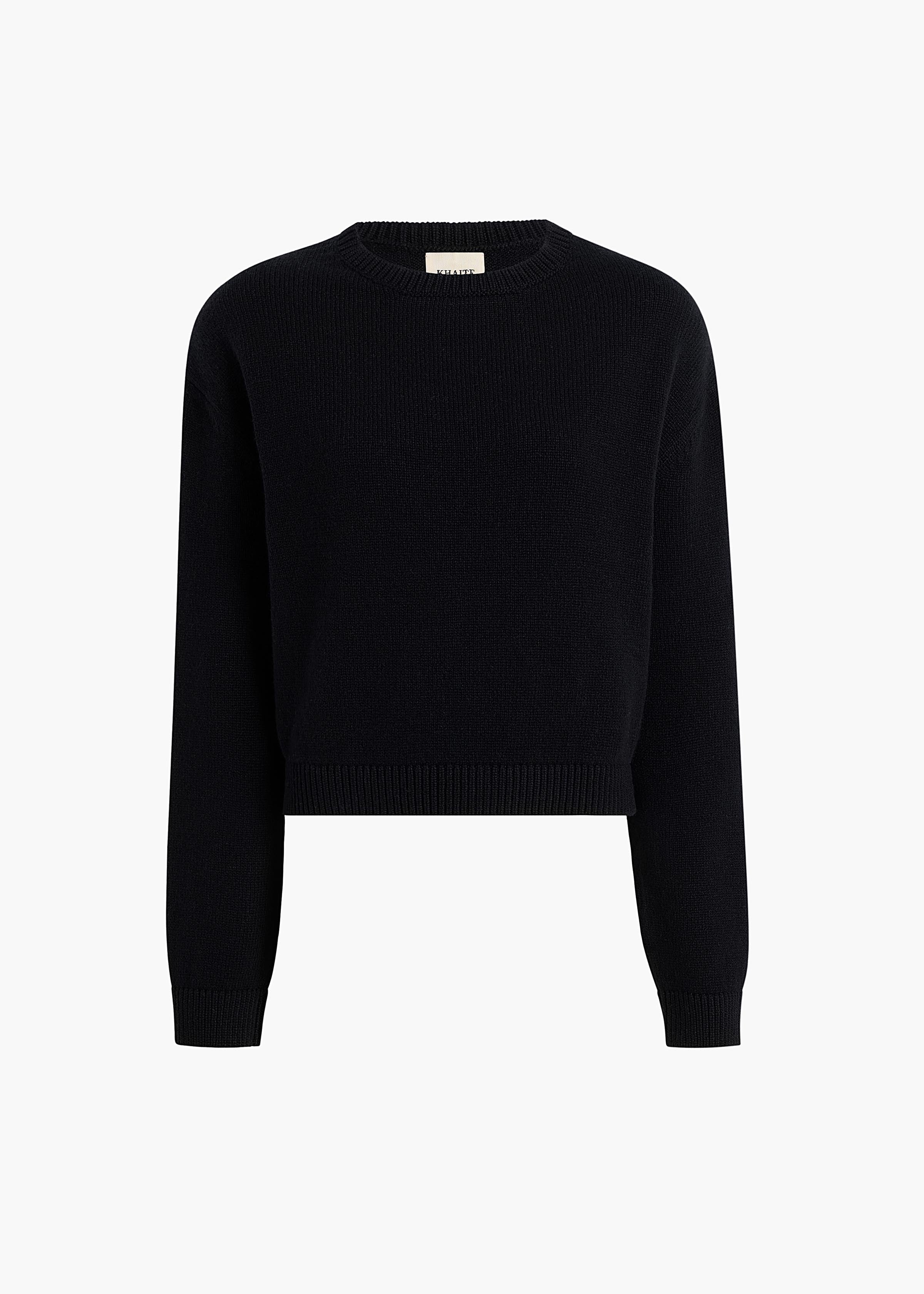 Milo Sweater in Black – KHAITE