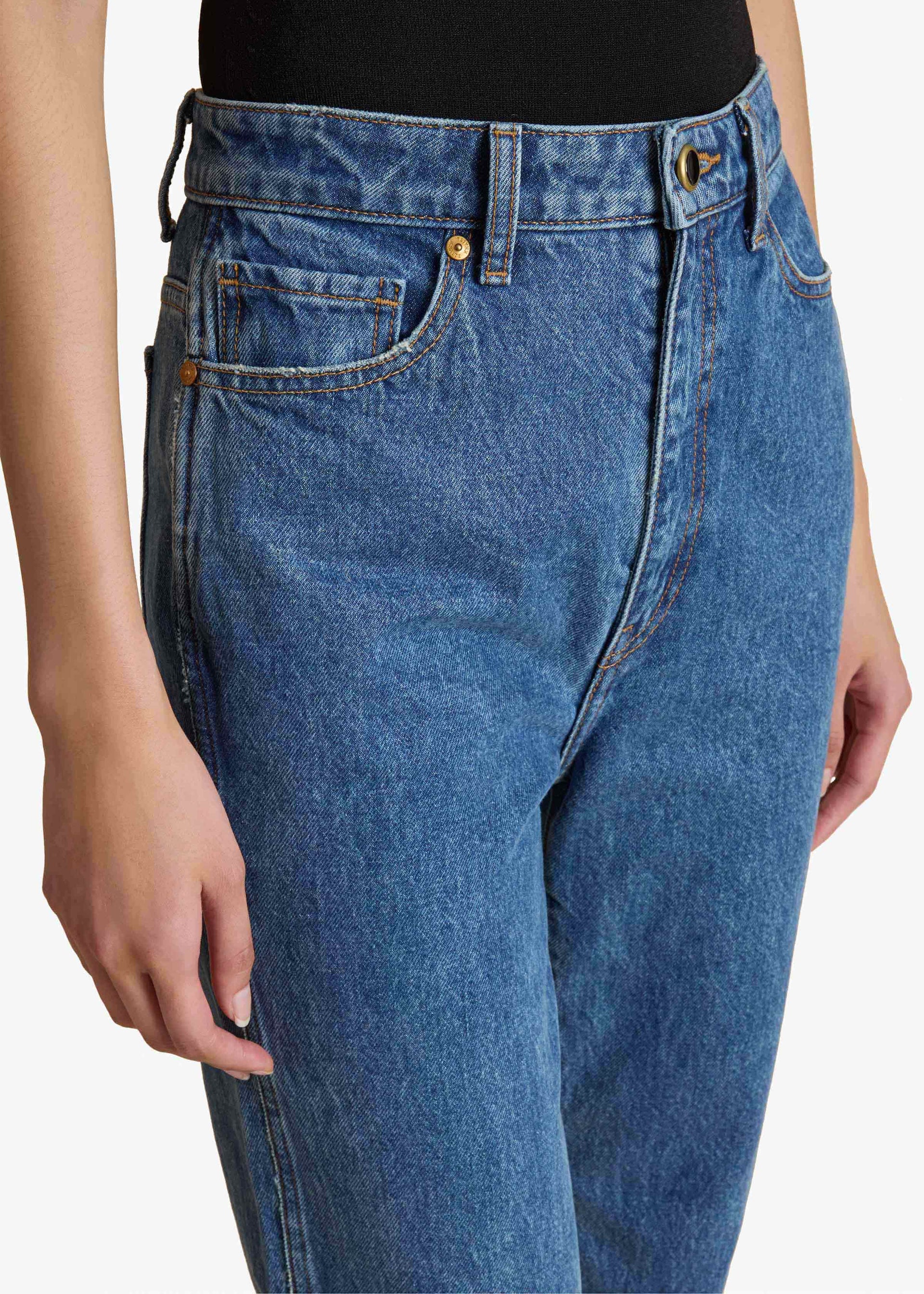 Danielle Stretch Jean in Boone – KHAITE