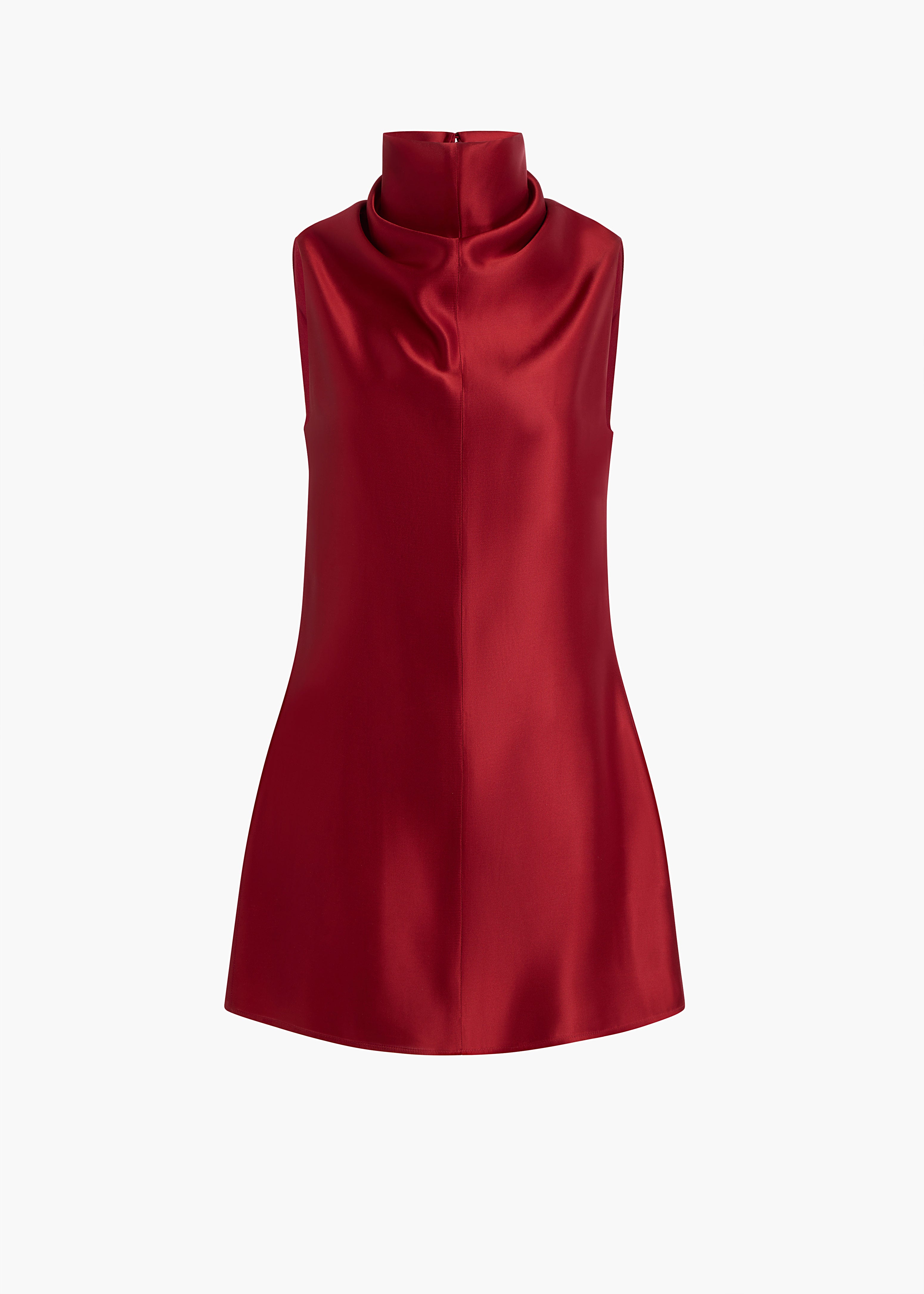 Daria Dress in Crimson – KHAITE