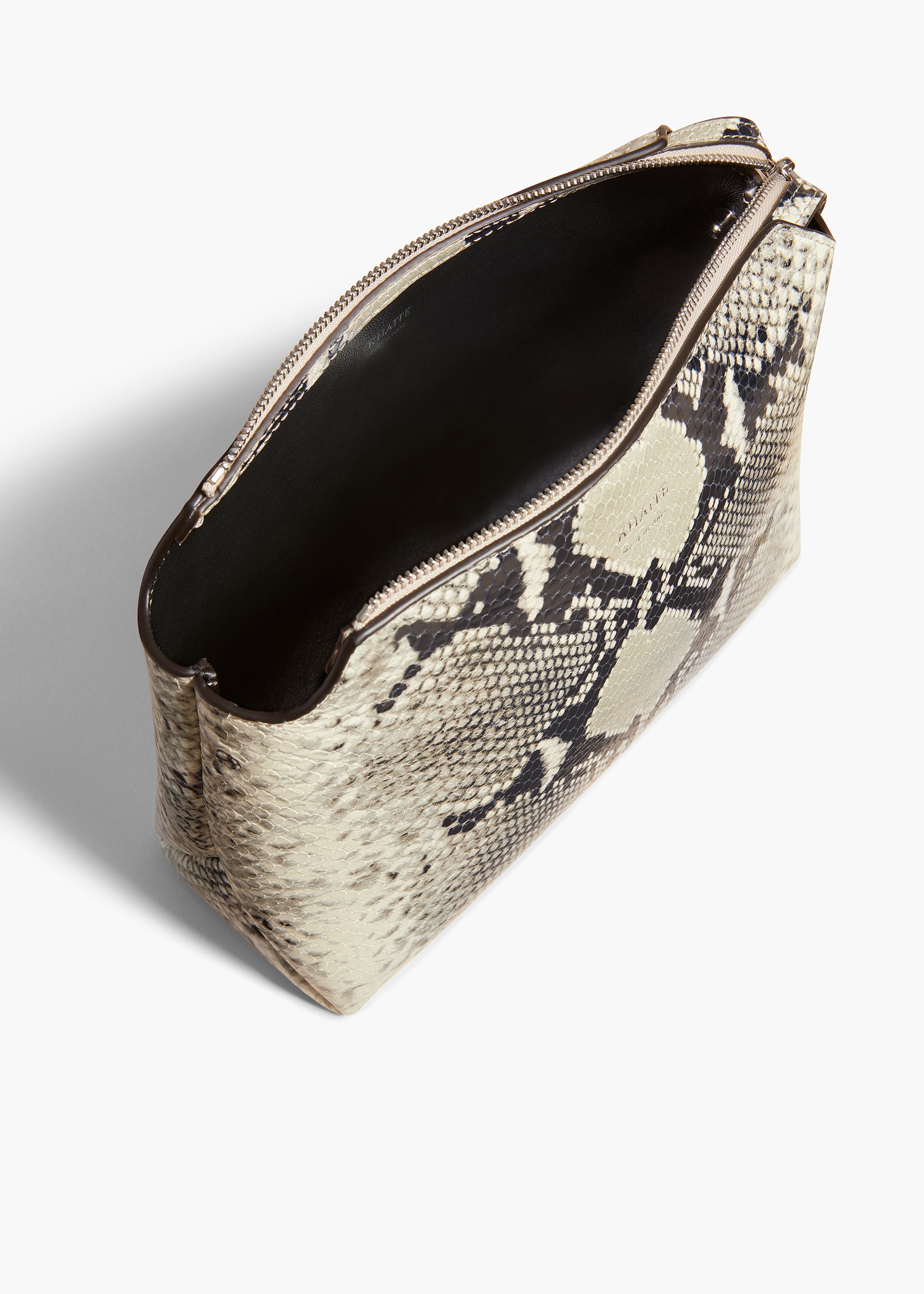 Lina Crossbody Bag in Natural Python-Embossed Leather – KHAITE