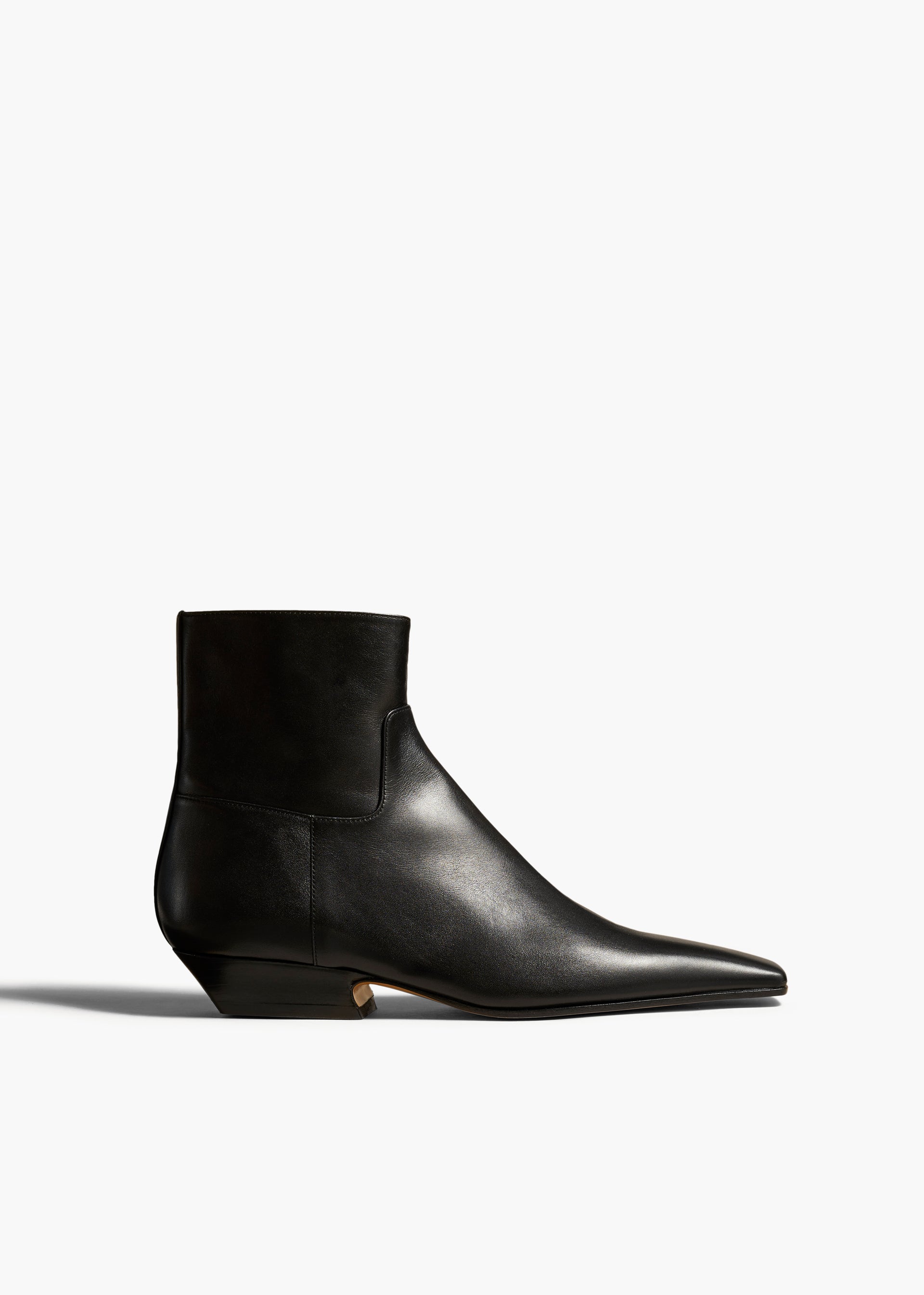 Marfa Ankle Boot in Black Leather – KHAITE