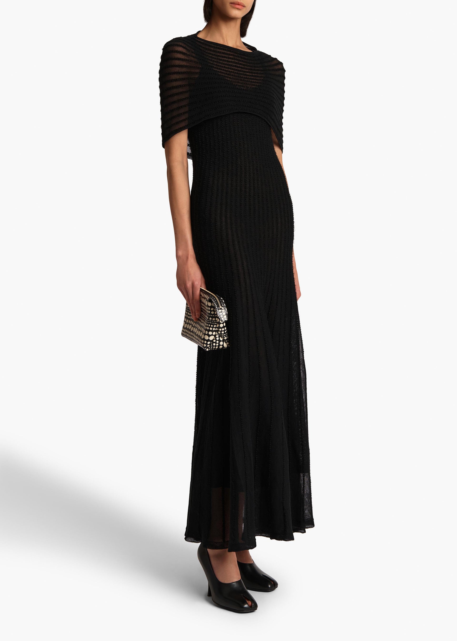 Thora Dress in Black – KHAITE